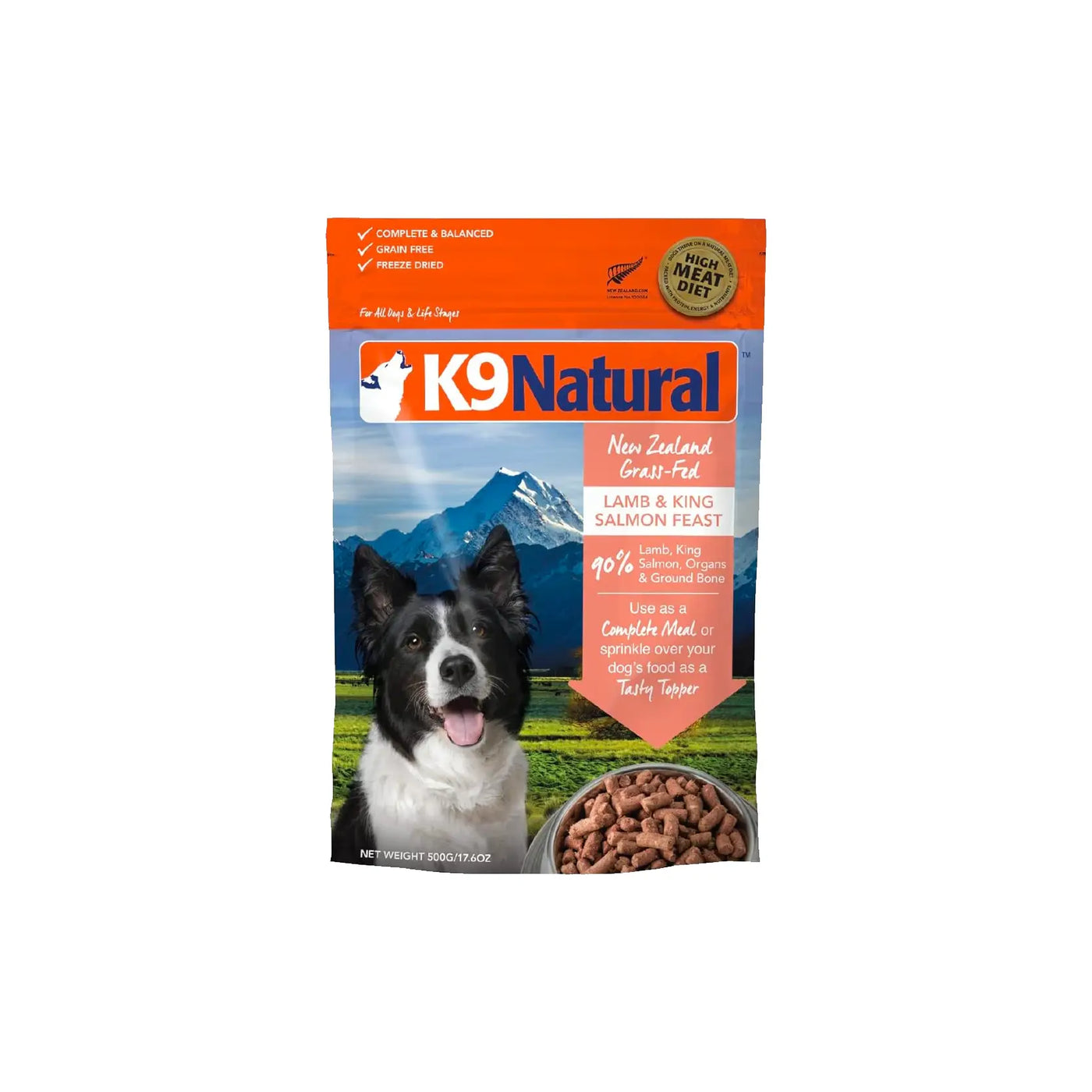 K9 Natural Freeze Dried Dog Food - Lamb & King Salmon Feast – Vetopia
