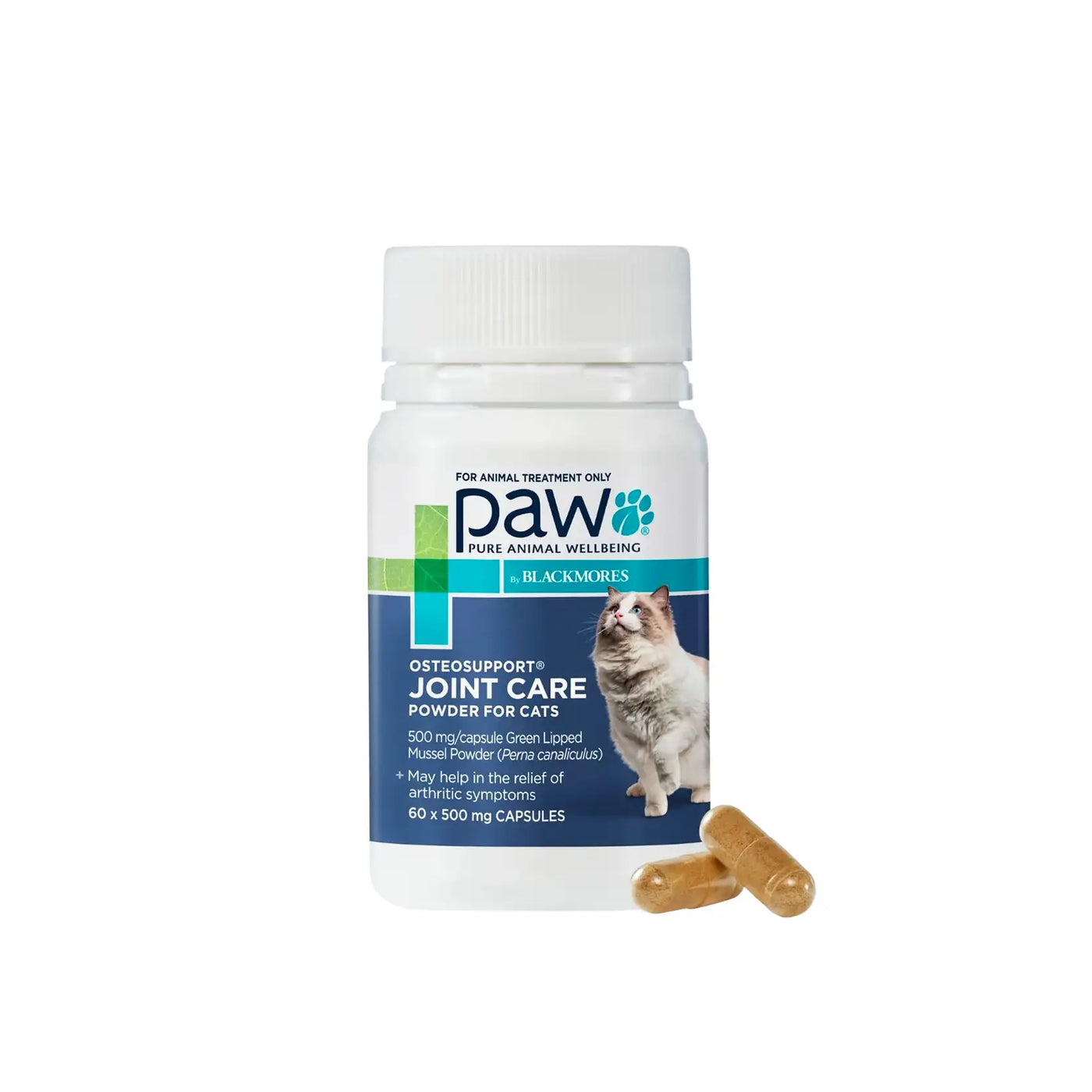 PAW by Blackmores | Osteosupport | Joint Capsules for Cats | Vetopia