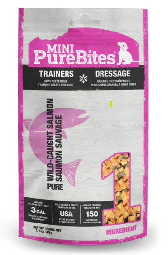 PureBites Freeze Dried Mini Training Treats - Salmon 49g – Vetopia ...