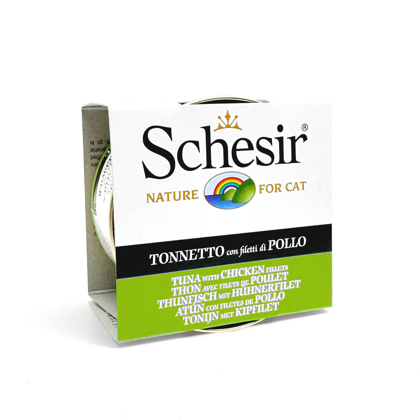 Schesir - Complementary Wet Food for Adult Cats - Tuna with Chicken 85 – Vetopia
