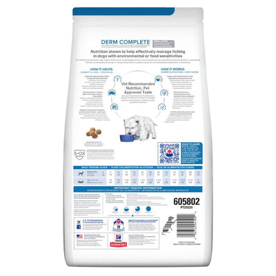 Hill's Prescription Diet | Canine Derm Complete Small Bite | Vetopia